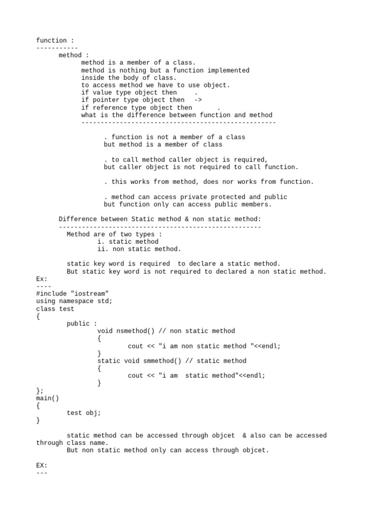Day 3class And Object Part Iii Pdf Method Computer Programming Pointer Computer Programming 5769