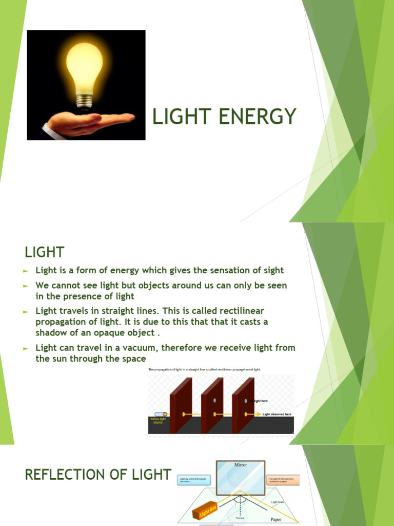 Light Energy | PDF