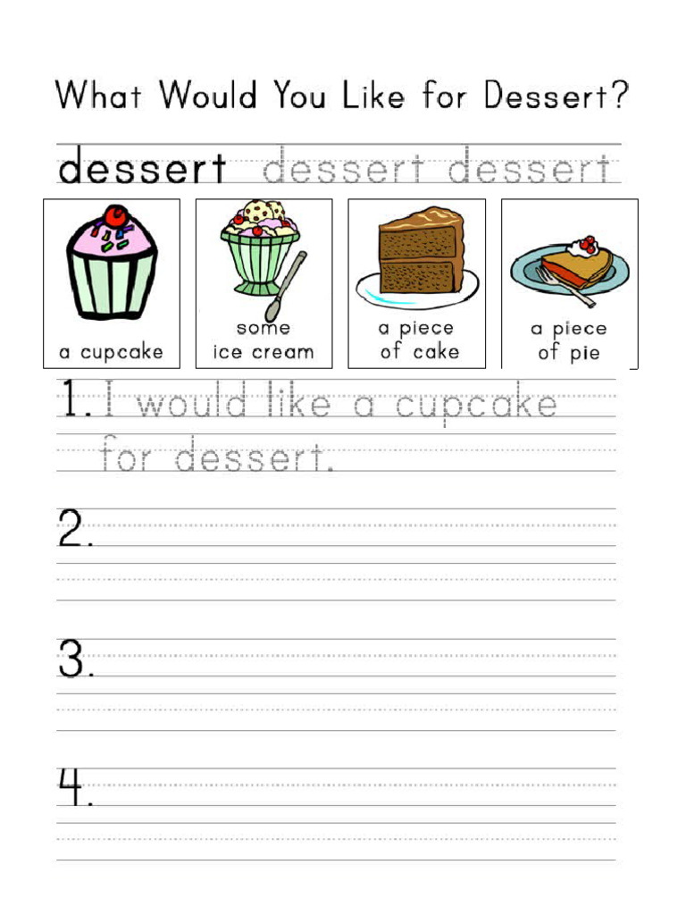 Cupcake For Dessert | PDF