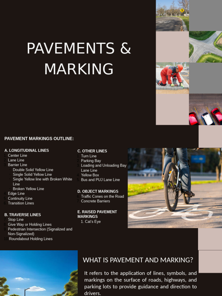 Pavement Marking | PDF
