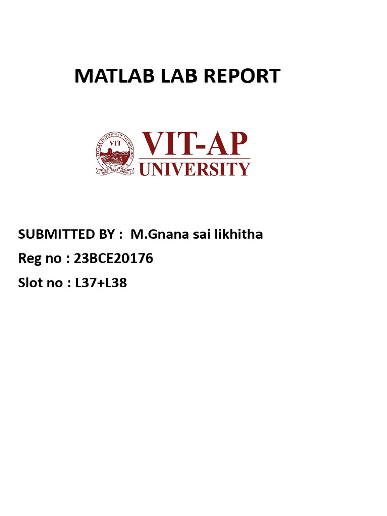 Lab Report Final Pdf