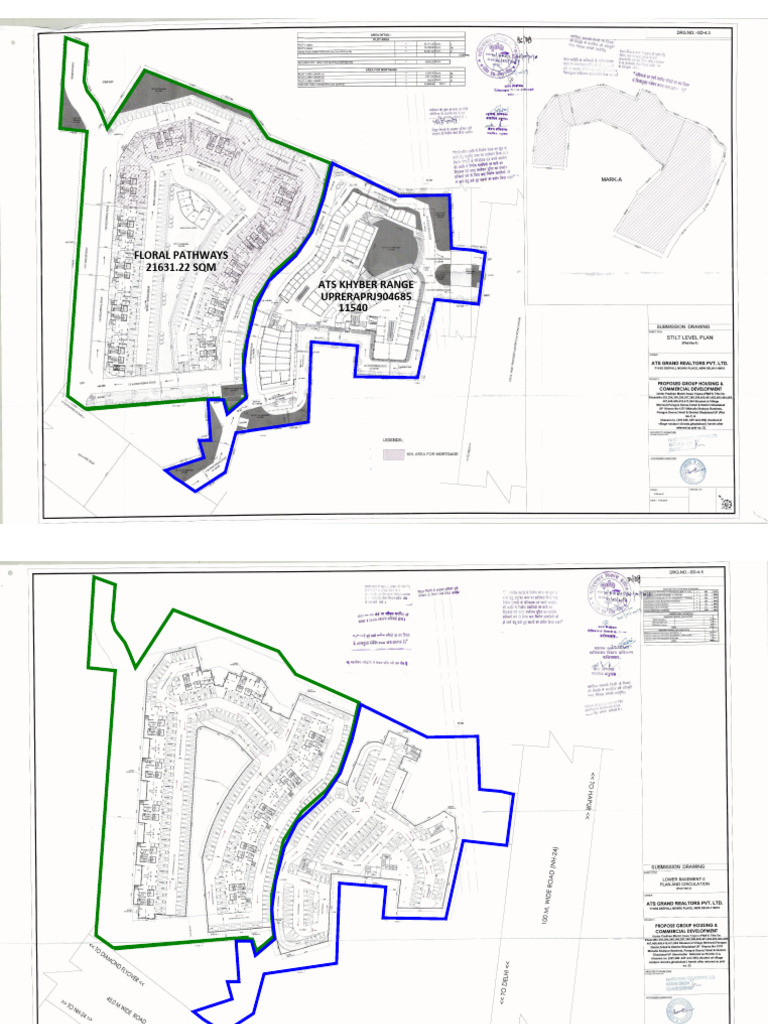 Approved Map & Drawings | PDF