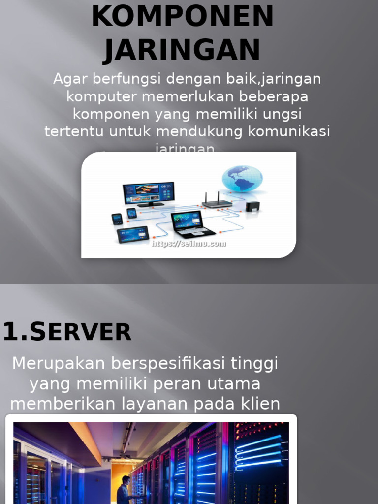 Komponen Jaringan | PDF