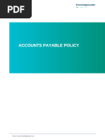 Accounting Procedures Manual Sample | PDF | Debits And Credits | Credit Card