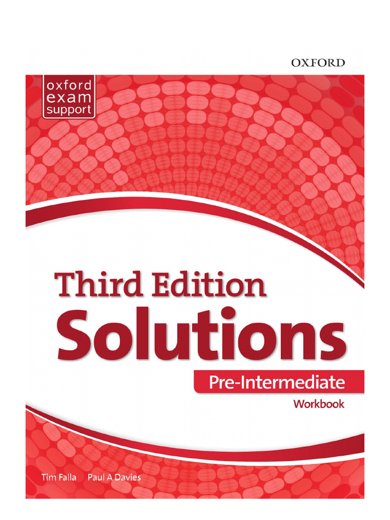 Open Open 127 - 3 - Solutions Pre-Intermediate. Workbook - 2017, 3rd ...