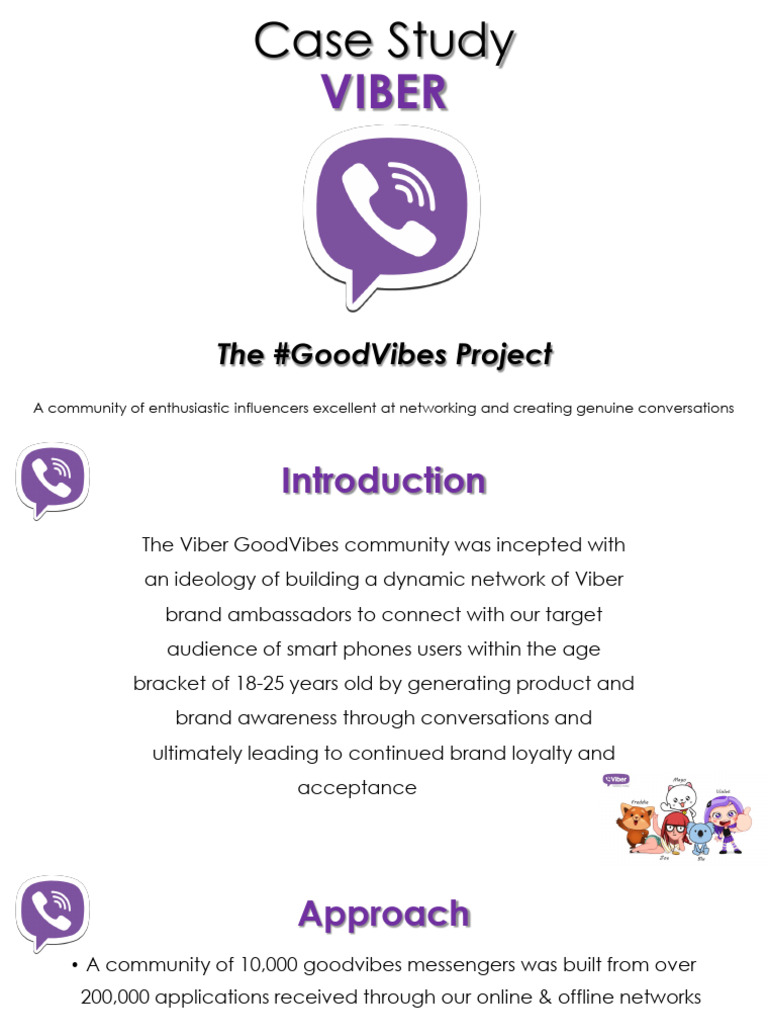 4 - Viber - Case Study | PDF