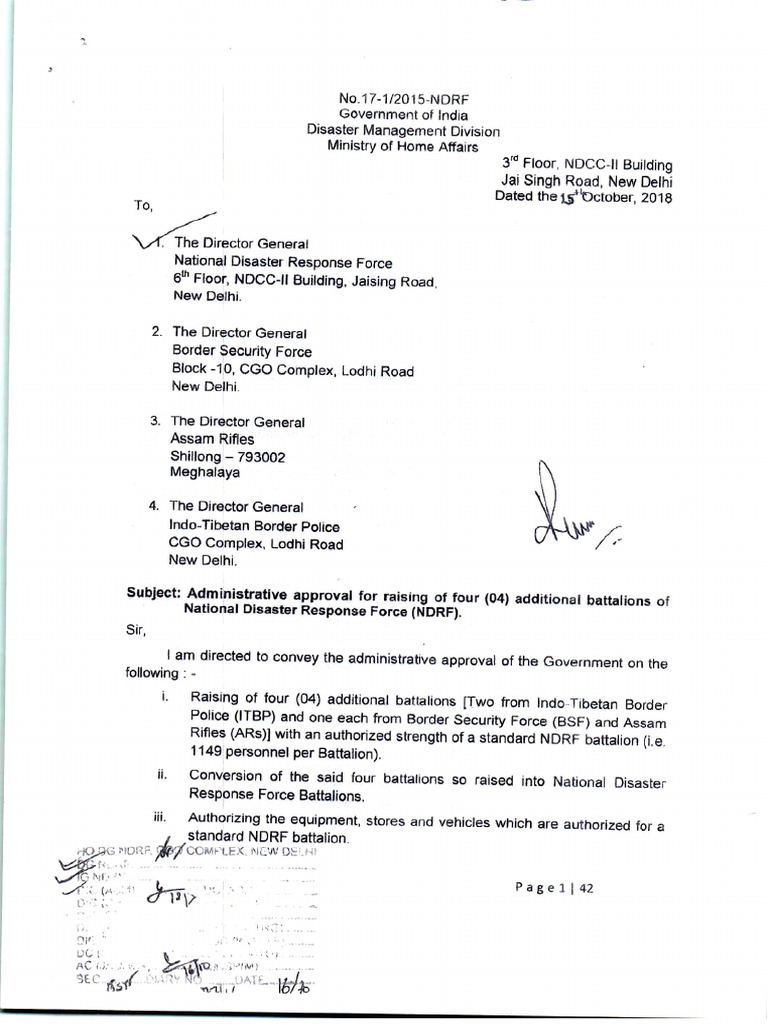 2018 (Sanction Order 13 to 16 BN ) | PDF