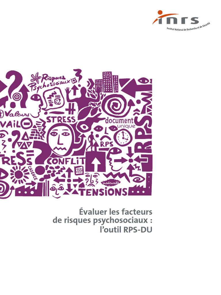 Evaluer Les Risques Psychosociaux INRS | PDF