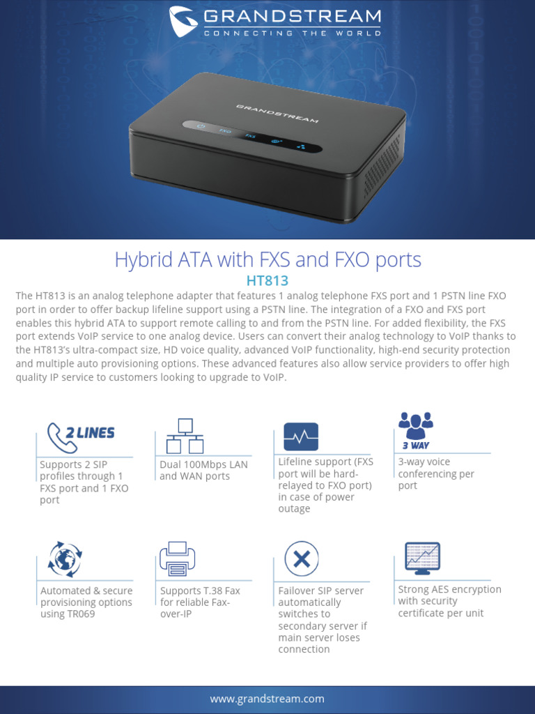 datasheet_ht813_english | PDF