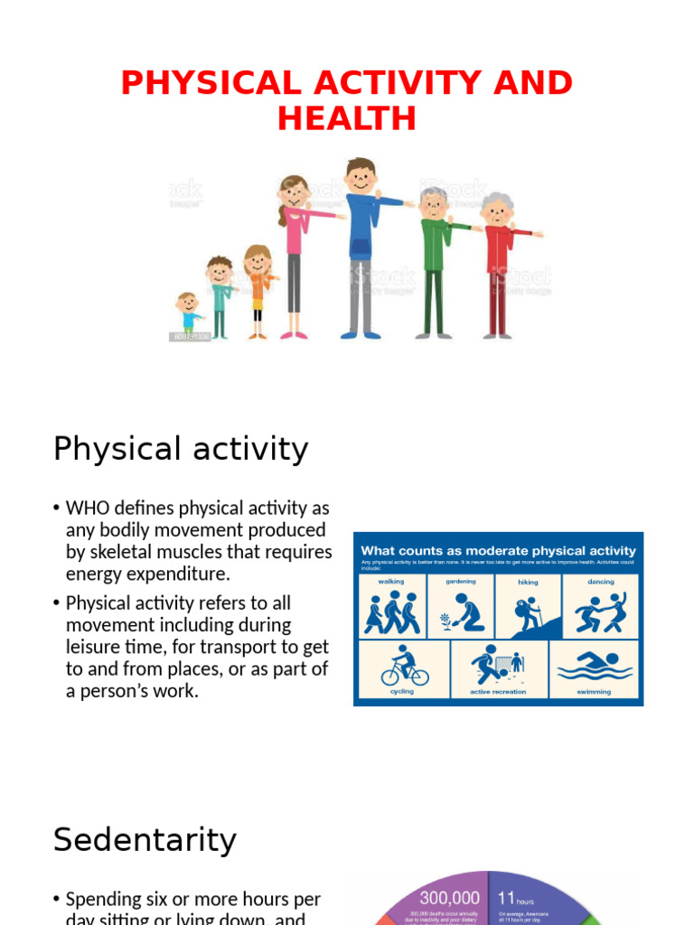 Physical Activity and Health | PDF