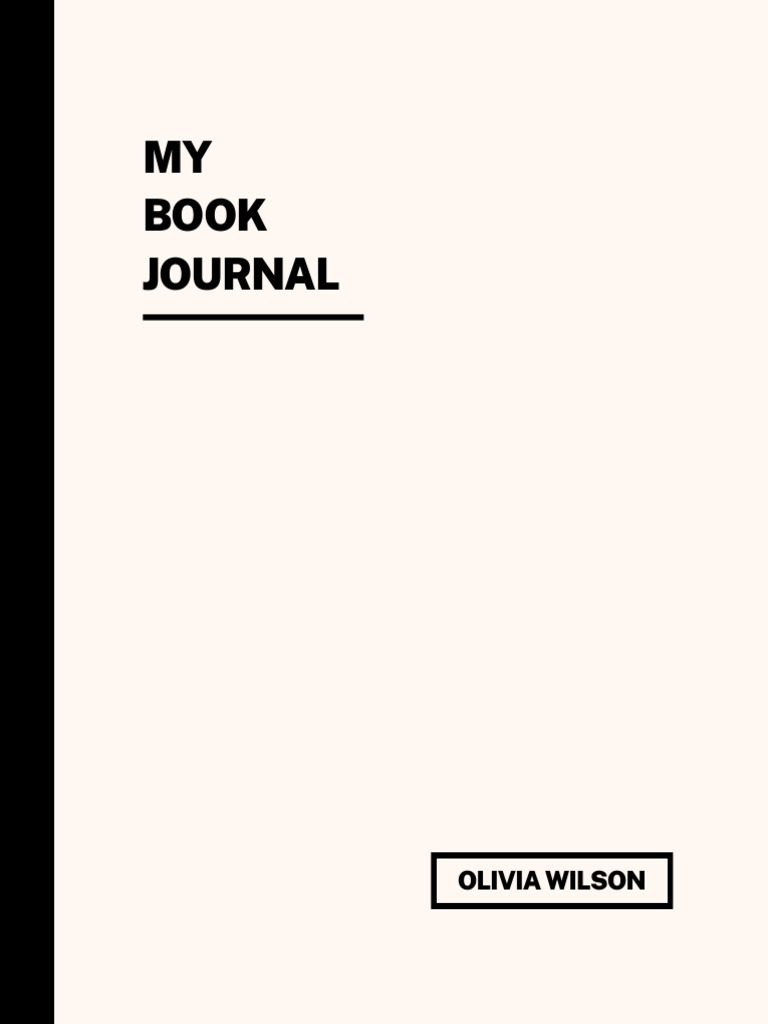 Brown and White Organic Scrapbook Reading Journal | PDF | Poetry