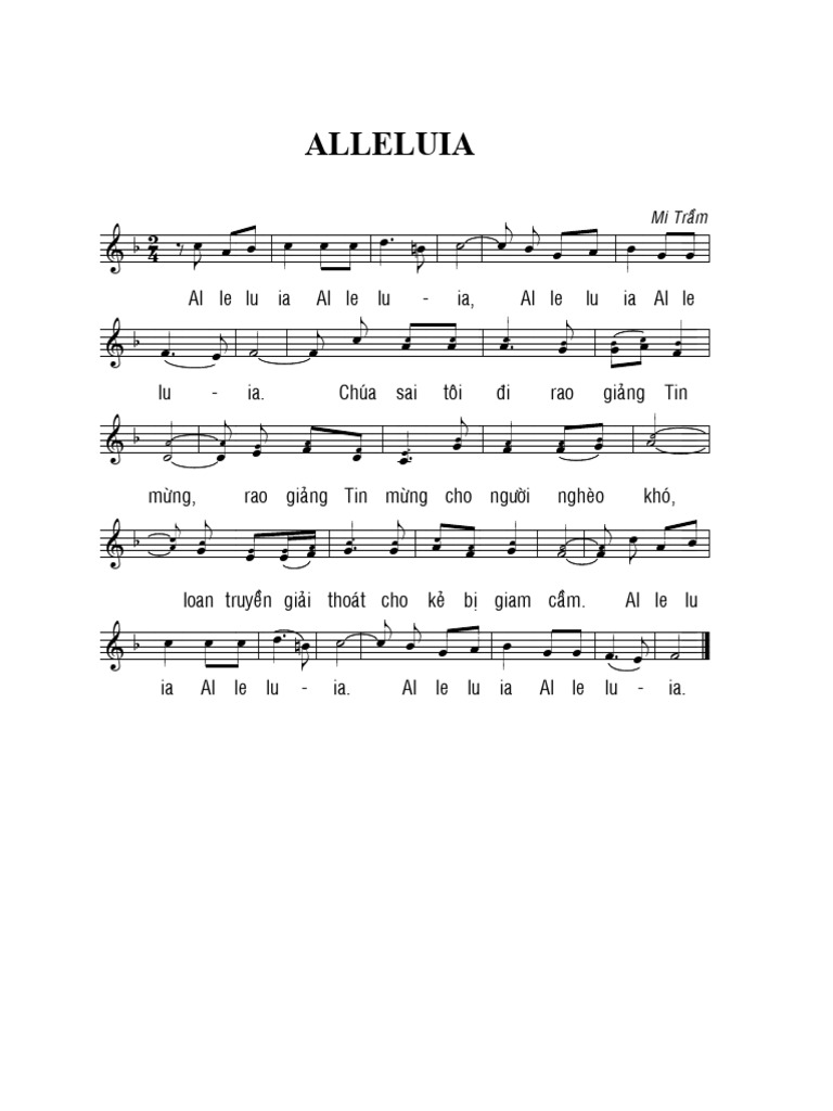 ALLELUIA | PDF