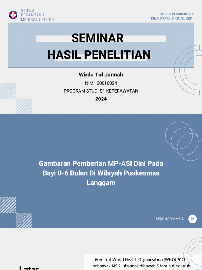 Biru Simpel Formal Seminar Proposal Sidang Presentasi | PDF