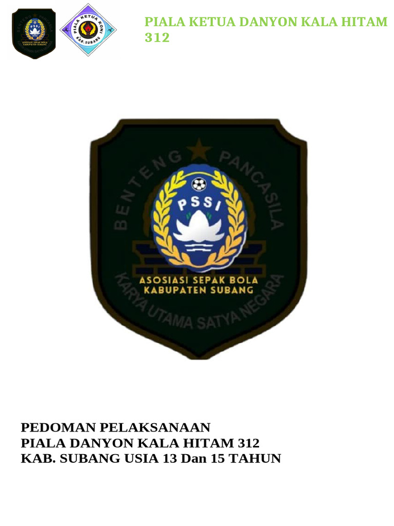 Regulasi Piala Suratin | PDF