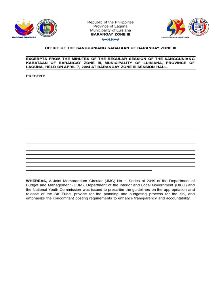 2024 SK Zone III Reso 1 | PDF