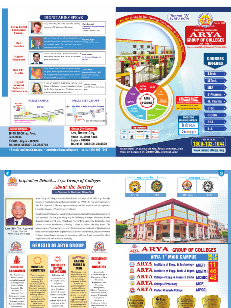 Arya College | PDF