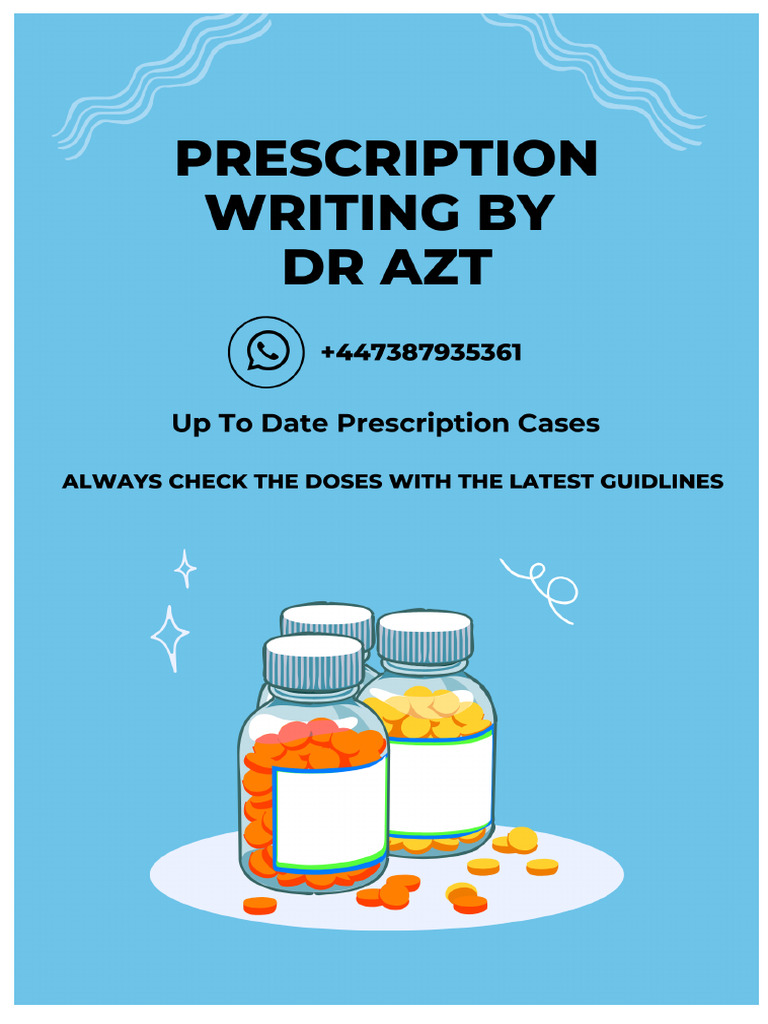 Prescription Writing MAY DR AZT - Unlocked | PDF