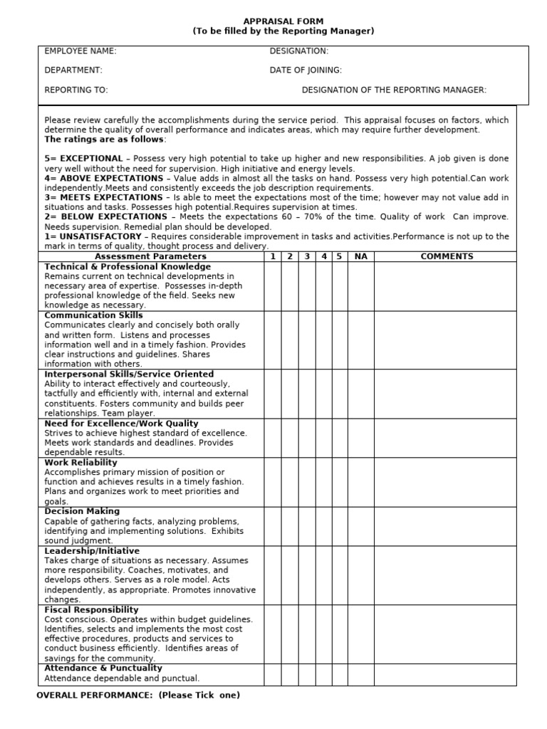 appraisal_form_196 | PDF