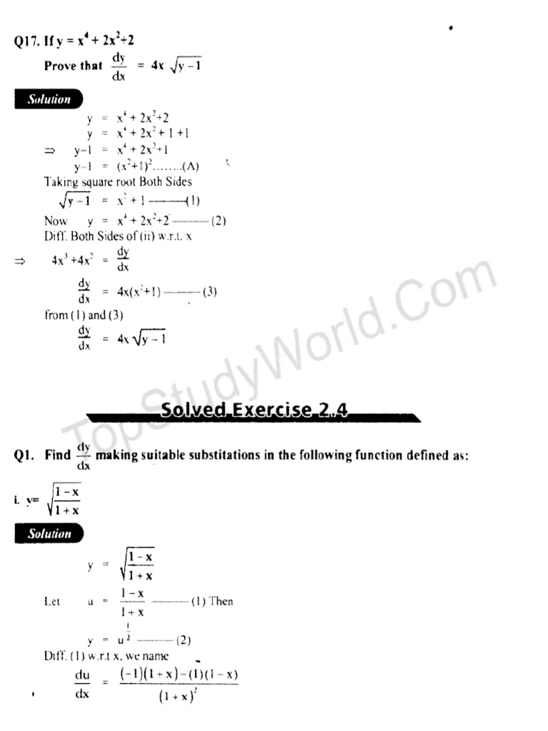 Exercise 2.4 | PDF