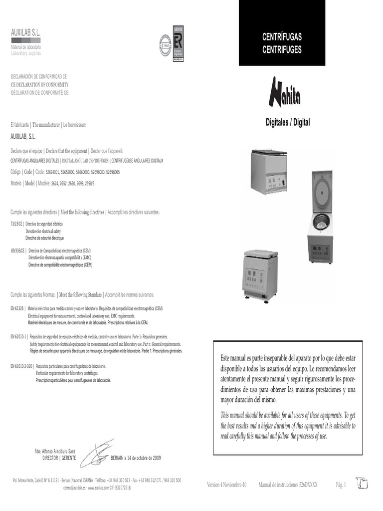 2698 Manual | PDF 2698 Manual | PDF