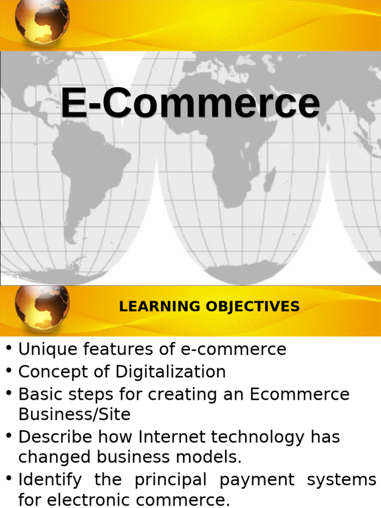 03 Ecommerce | PDF