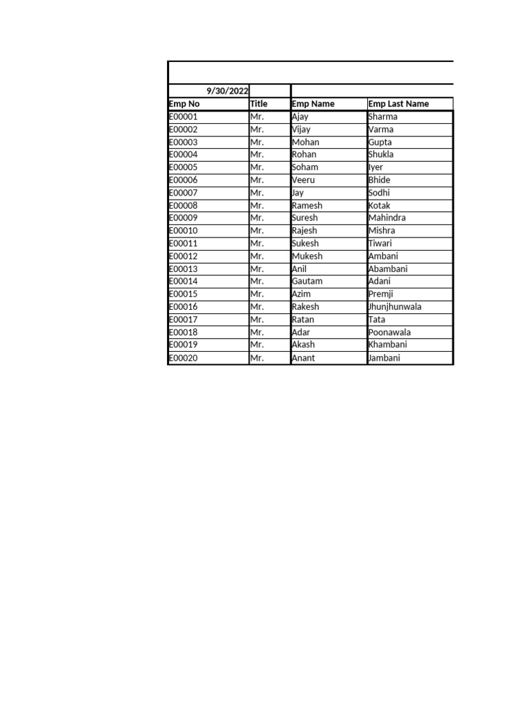 Chinmay Argade Excel Work 1 | PDF