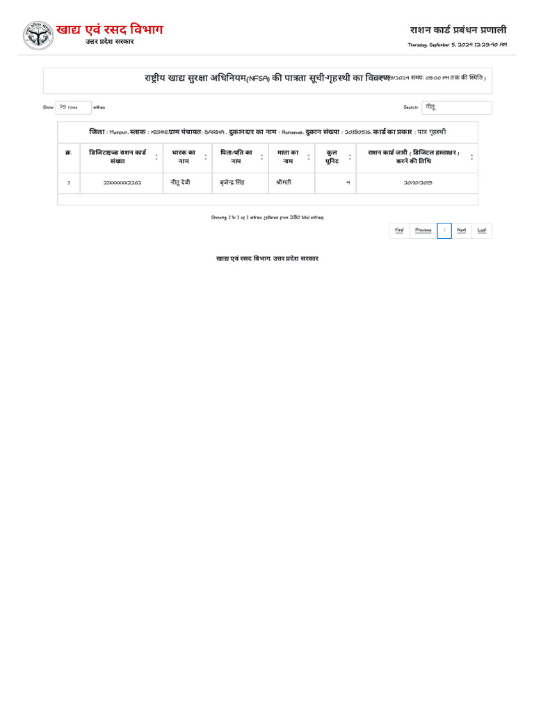 Rationcard Digitization | PDF