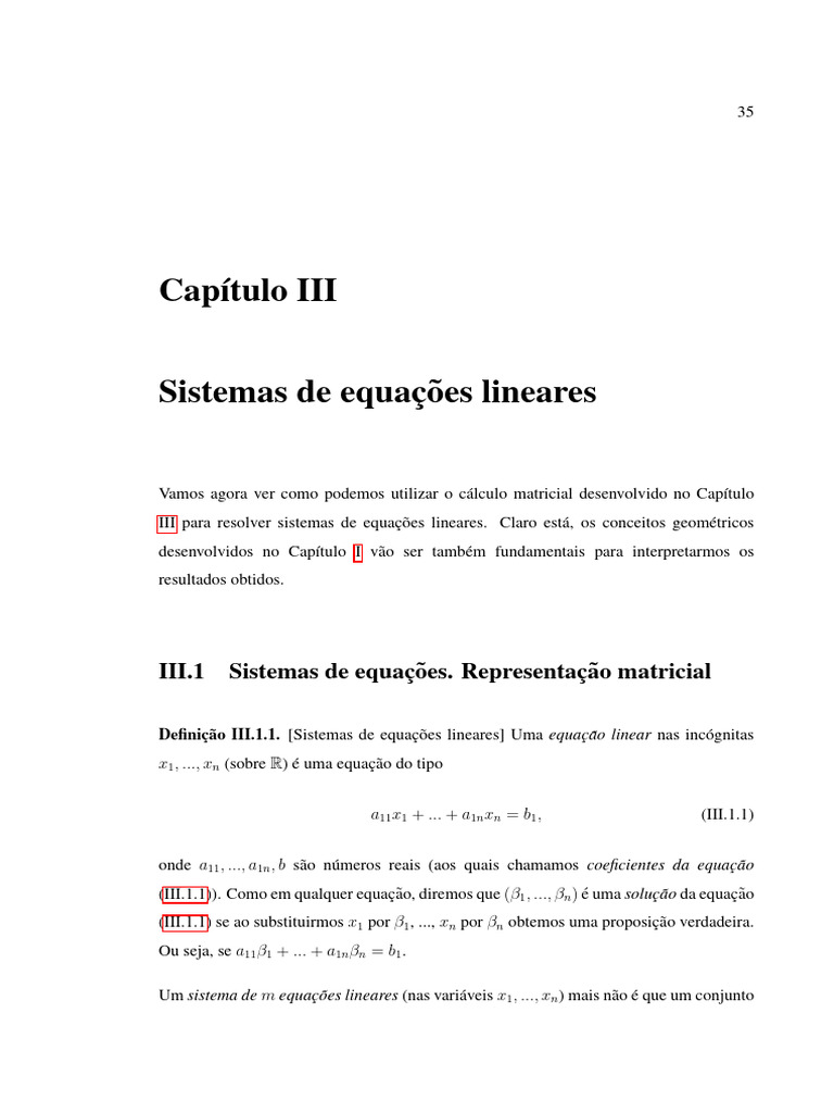 Cap3_Alg Linear | PDF