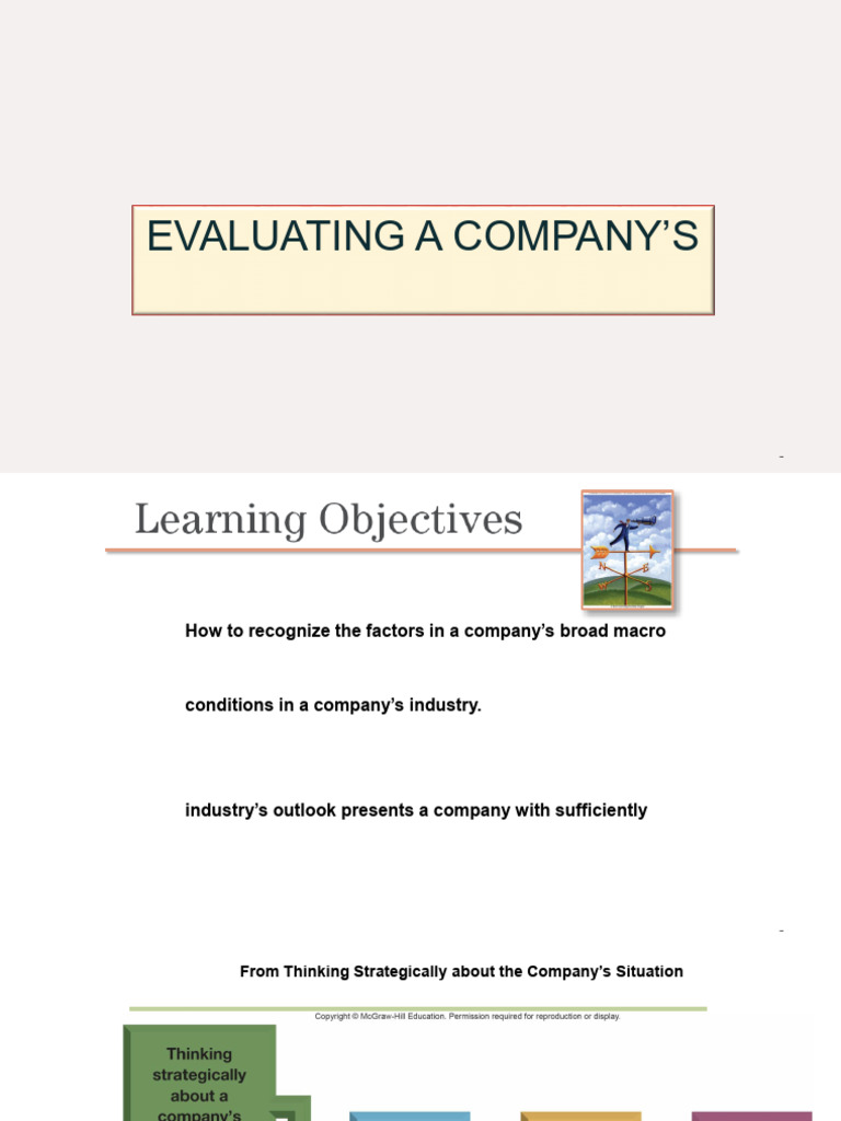 Chapter 3 External Environment Analysis | PDF