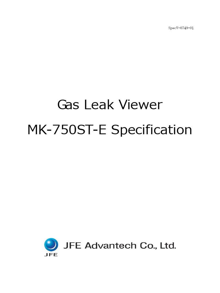 SpecV-0749-01(MK-750ST) | PDF