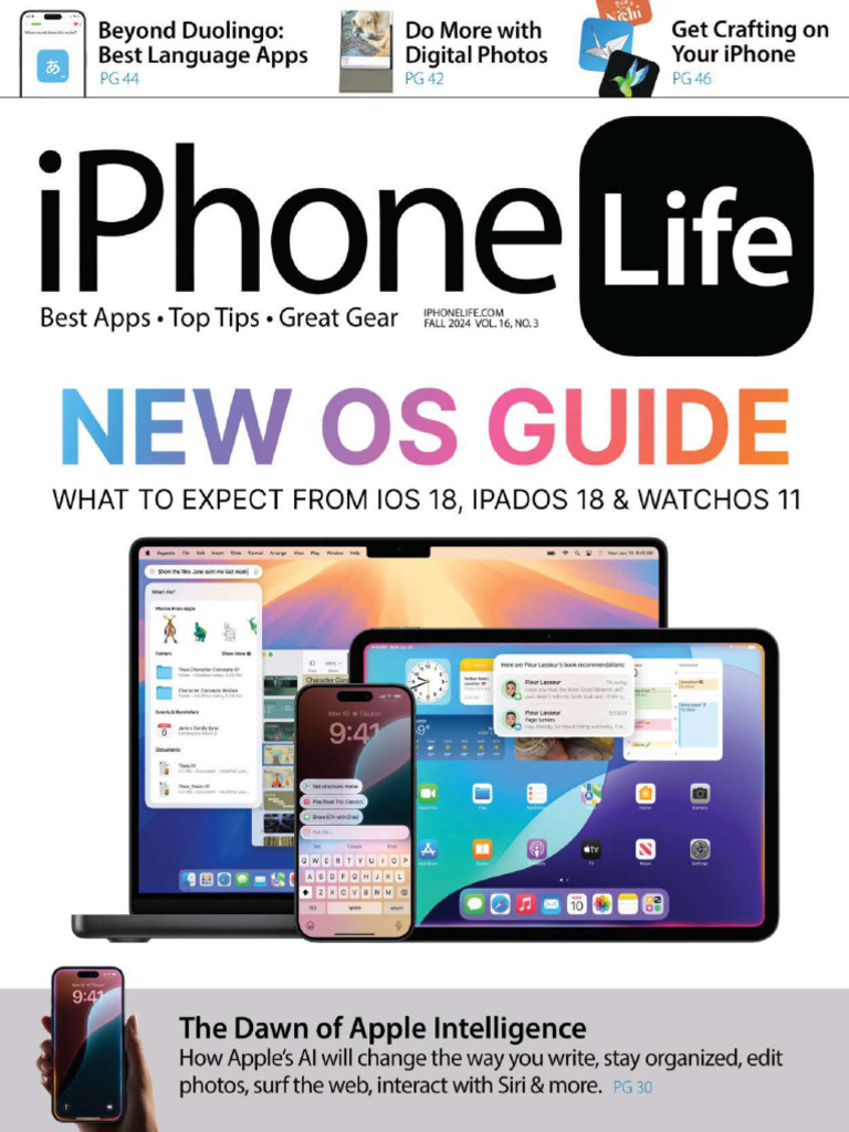 Iphone Life - Fall 2024 USA | PDF