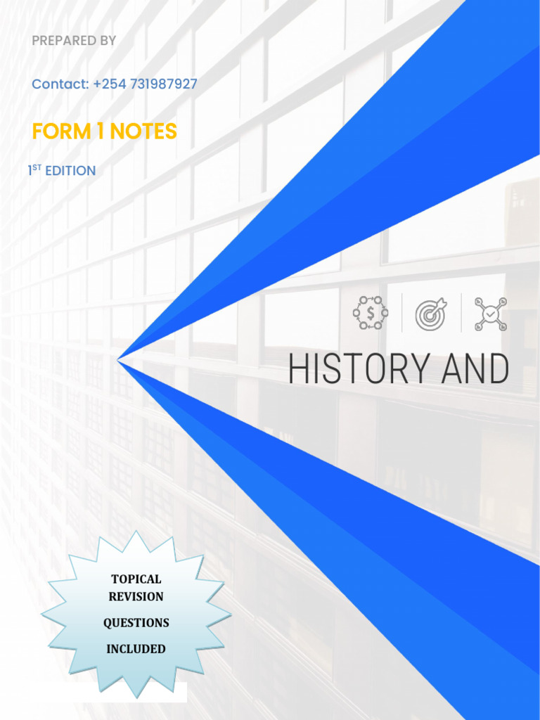 Form 1 Hist Alambo | PDF