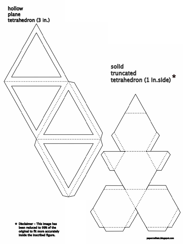 Platonic Solids - Truncated and Stellated | PDF