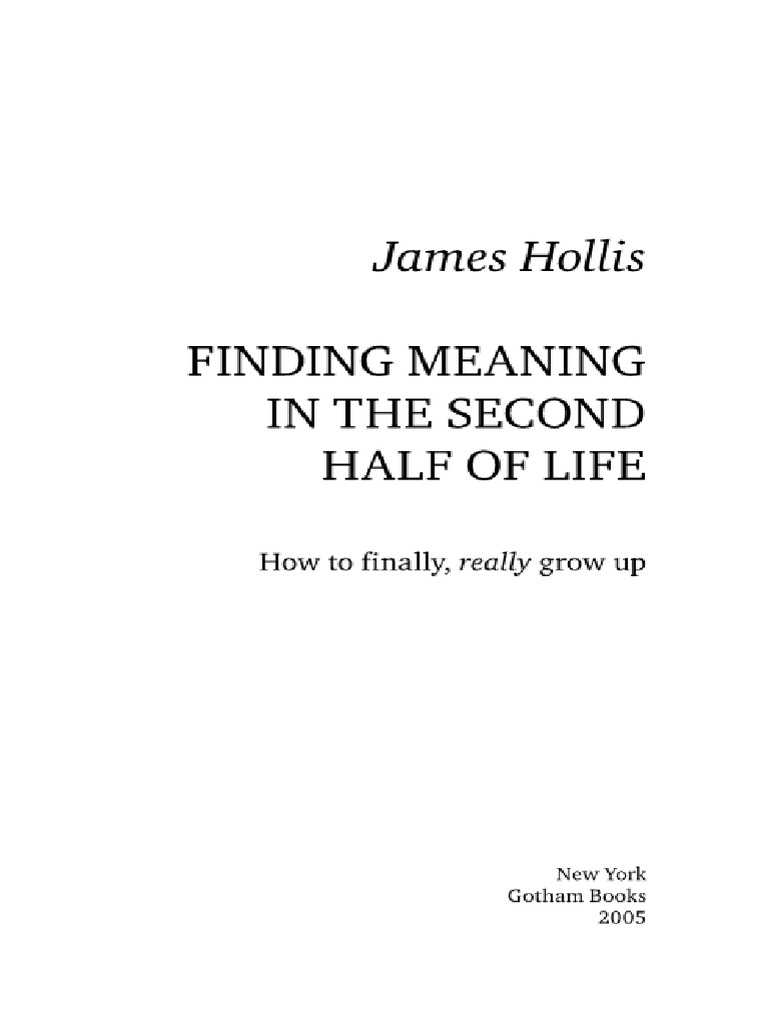 Finding Meaning Second | PDF