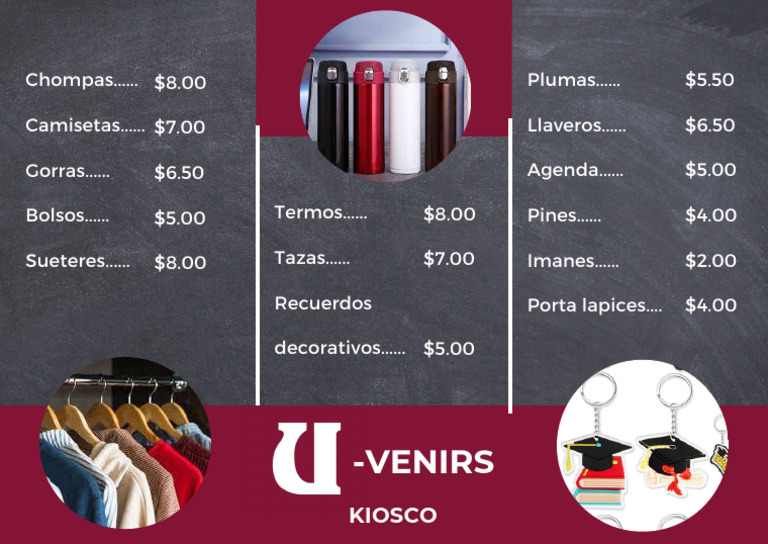 Menu Kiosco | PDF