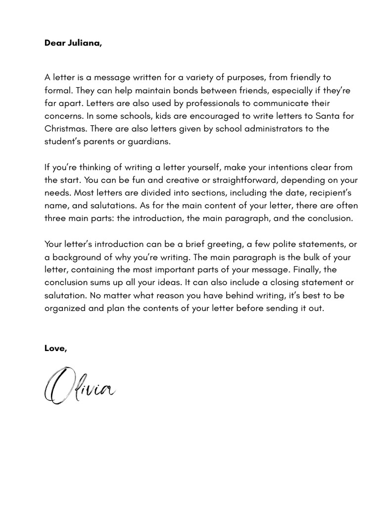 Guide to Writing Effective Letters | PDF