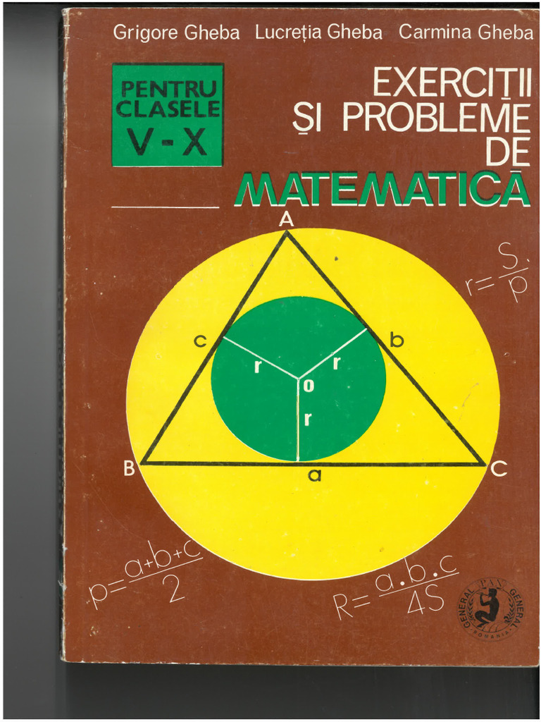 G. Gheba - Exercitii Si Probleme de Matematica V-X | PDF