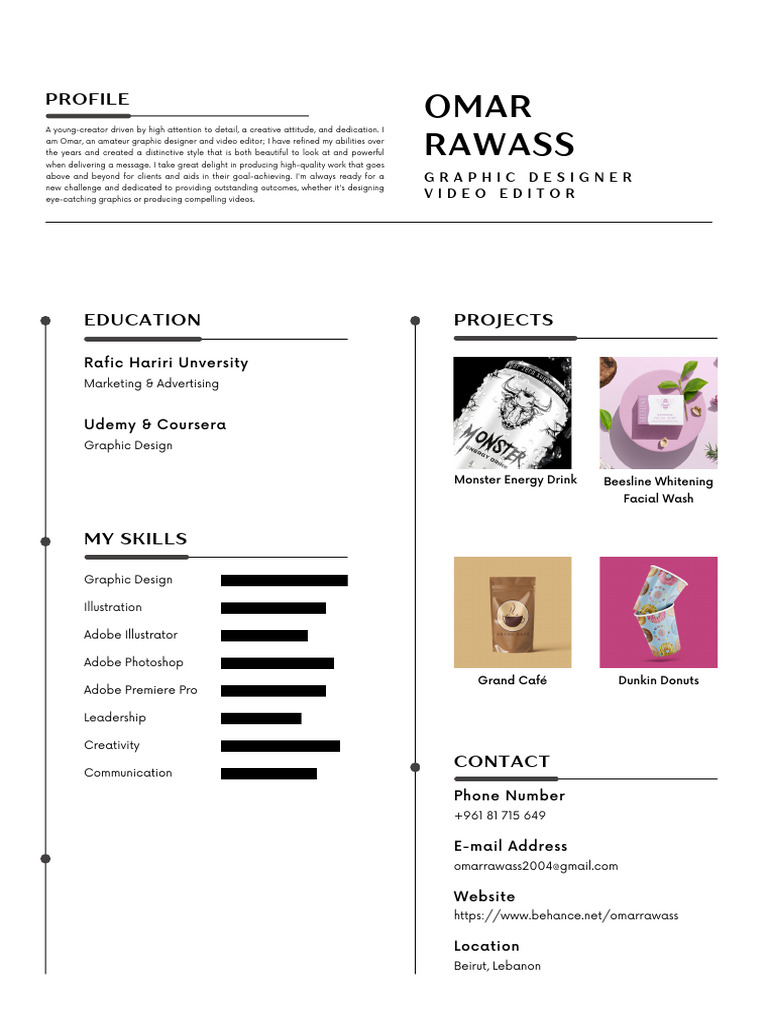 Omar Rawass Portfolio | PDF
