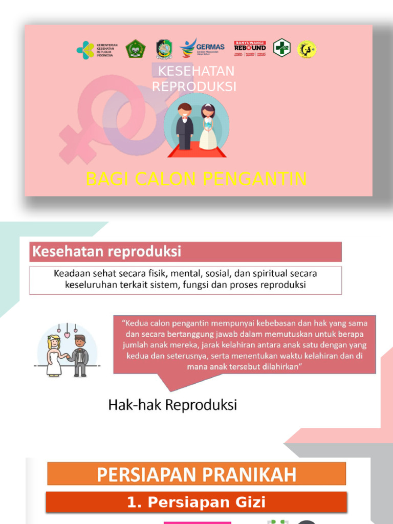Kesehatan Bagi Catin | PDF