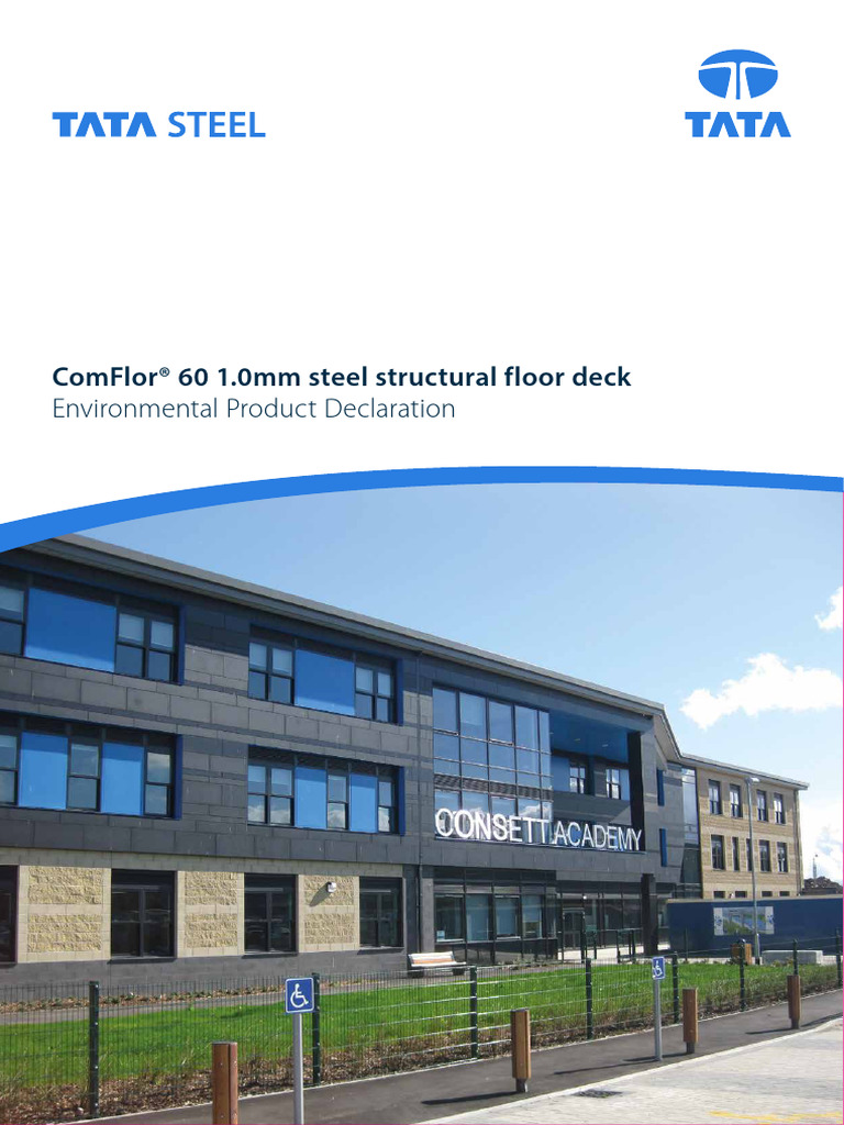 Tata Steel EPD ComFlor 60 1.0mm PDF | PDF