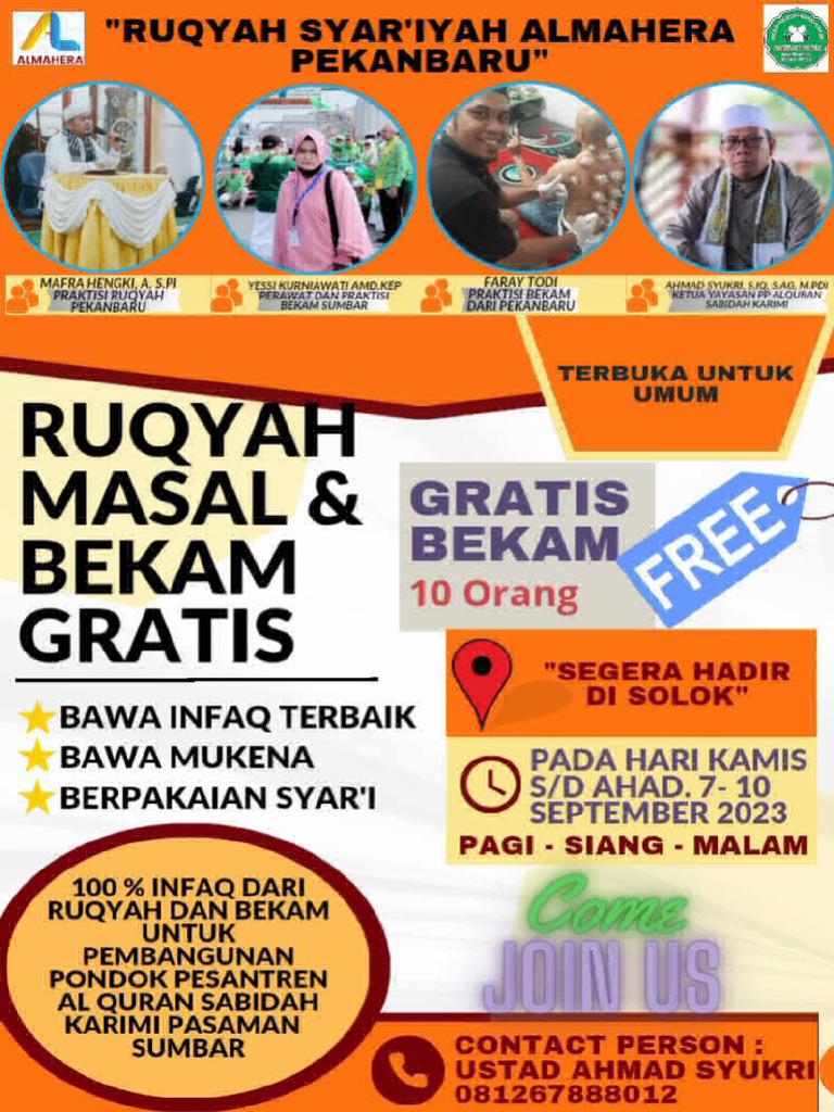 Flyer Ruqyah Masal | PDF