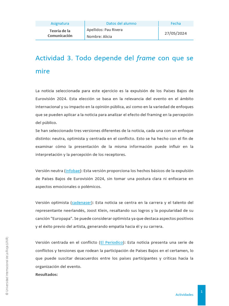 Act3. Teoria de La Com | PDF