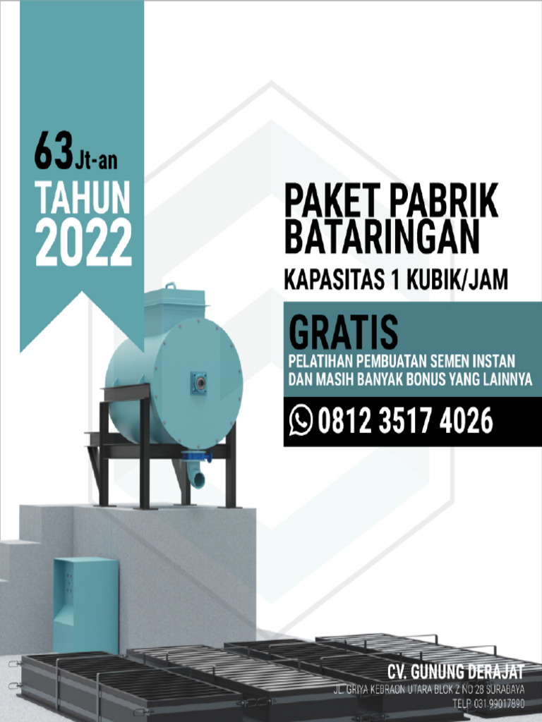Brosur Paket Bata Ringan 2022 | PDF