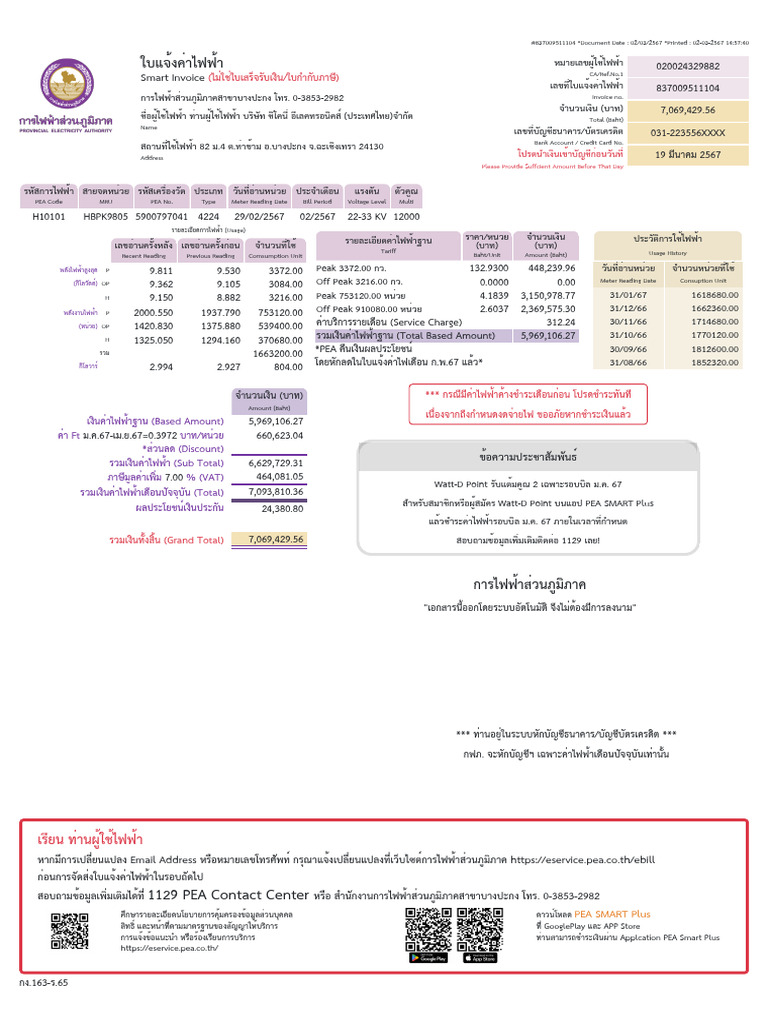 2024-02 Electric Bill | PDF