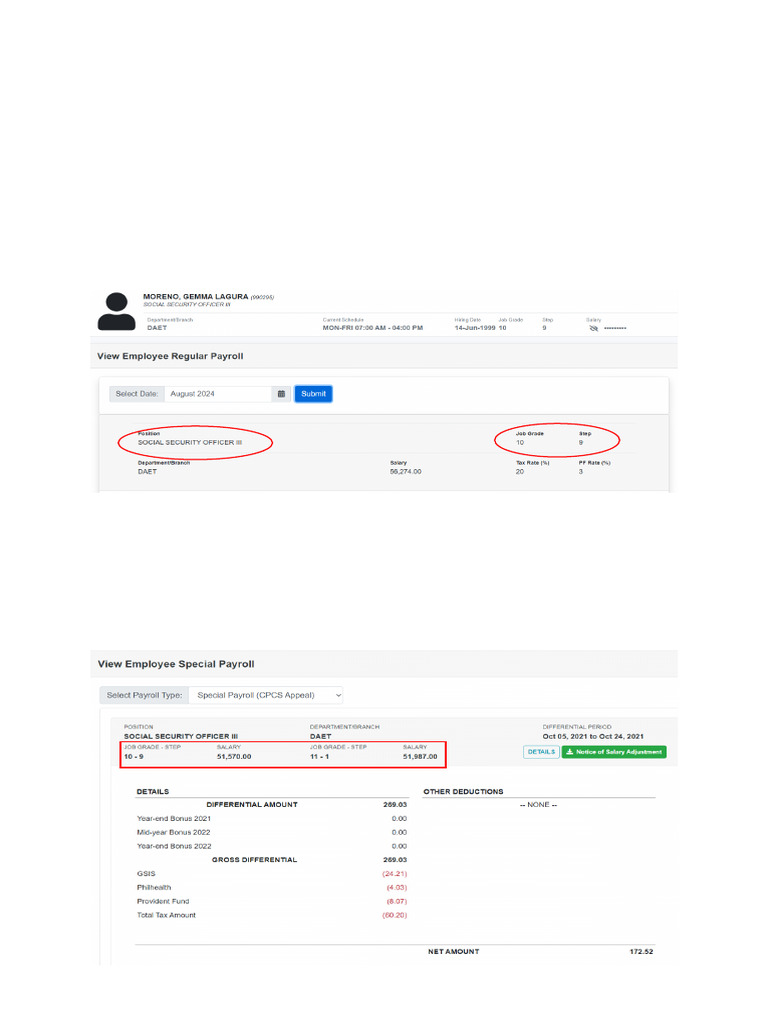 Compensation Under CPCS_Gemma Moreno | PDF