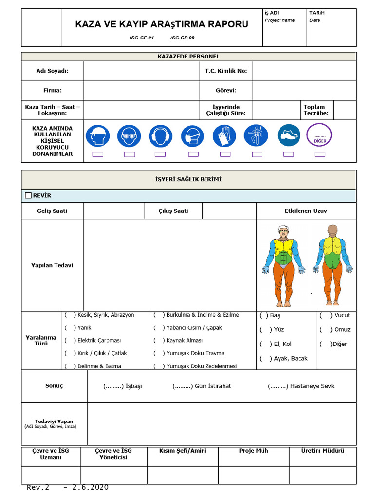 Kaza Kay P Ve Ara T Rma Raporu 1725523936 | PDF