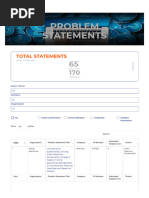 Smart India Hackathon Problem Statement 2025 | PDF