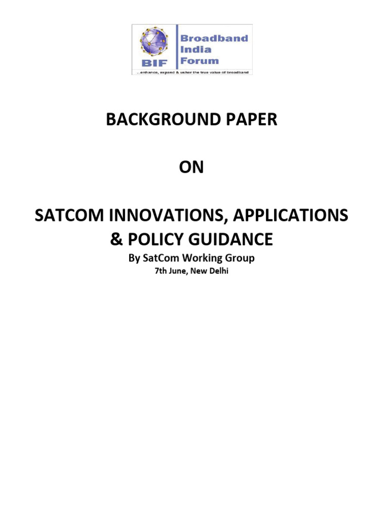 SatCom Communiqué | PDF