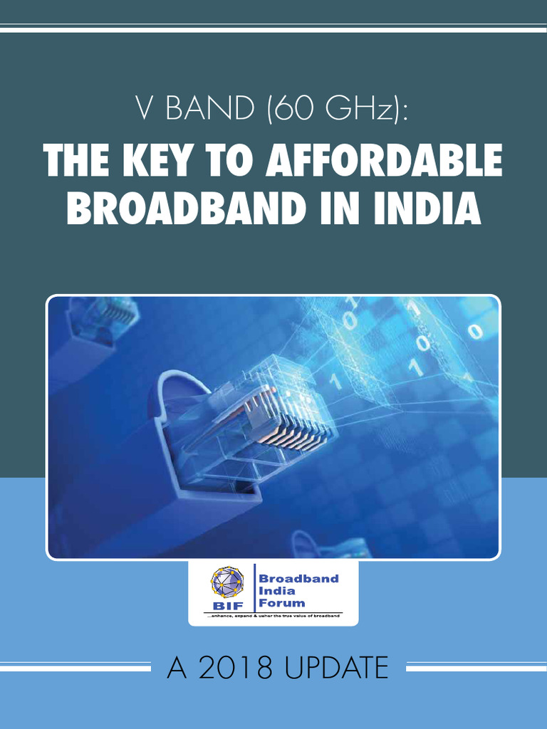60 GHz Band: Affordable Broadband in India | PDF | Ieee 802.11 ...