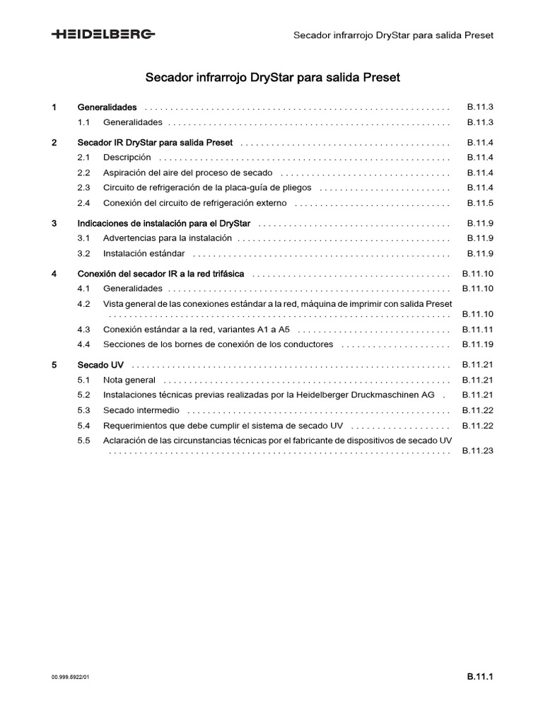Secador IR DryStar para estufa a leña | PDF | Corriente eléctrica ...